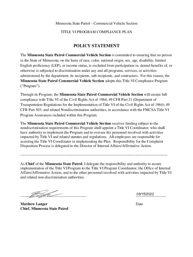 Fillable Online dps mn Commercial Vehicles - Minnesota Department of ...