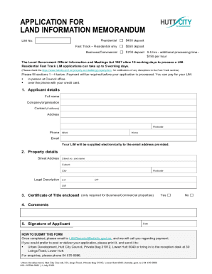Fillable Online ECL-FORM-003 - Application for LIM Fax Email Print ...