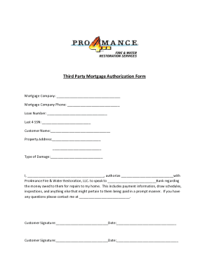 Fillable Online Short Sale Third-Party Authorization Form BORROWER(S ...