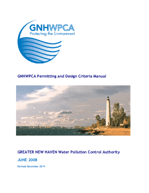 Fillable Online Greater New Haven Water Pollution Control Authority ...