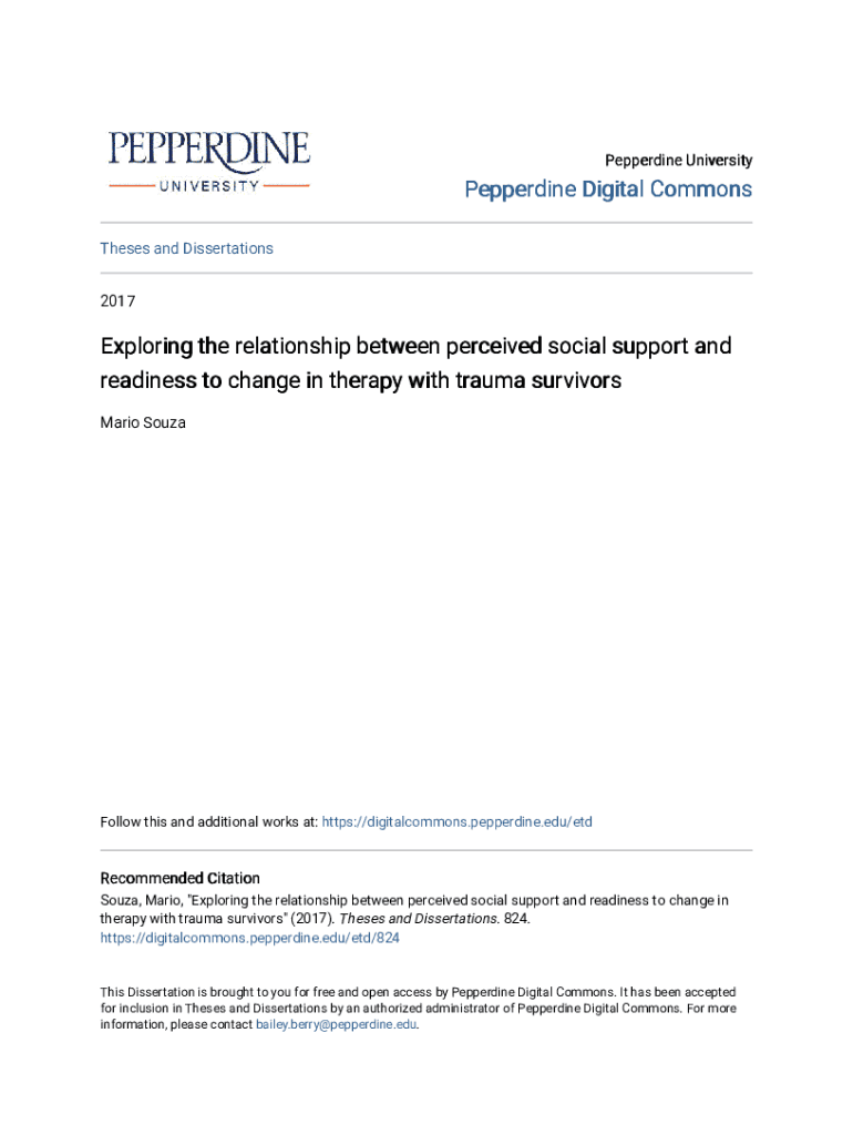 Fillable Online written expression of trauma as intervention for high ...