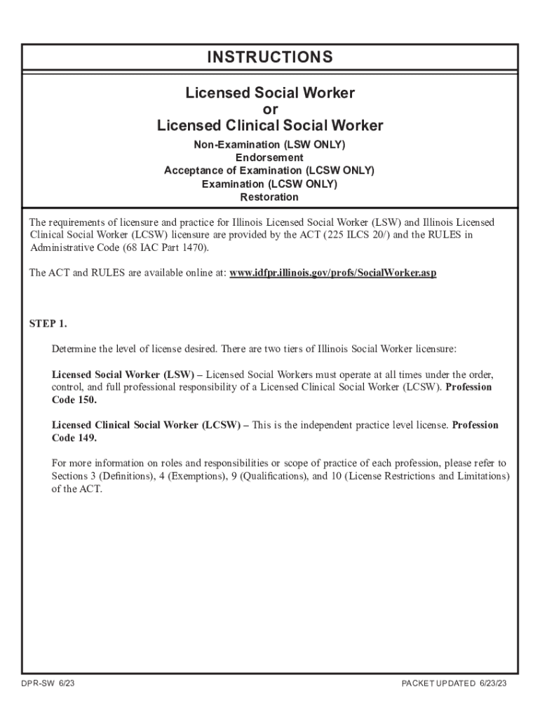 LicensureCrown Family School of Social Work, Policy, and: Fill out ...