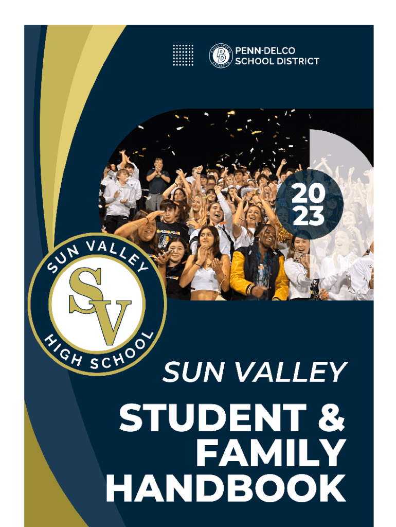 Fillable Online Sun Valley High School Student and Family Handbook ...