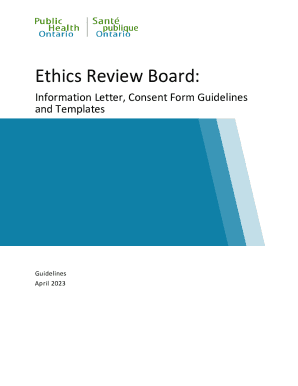 Fillable Online Ethics Review Board-Information Letter Consent Form ...