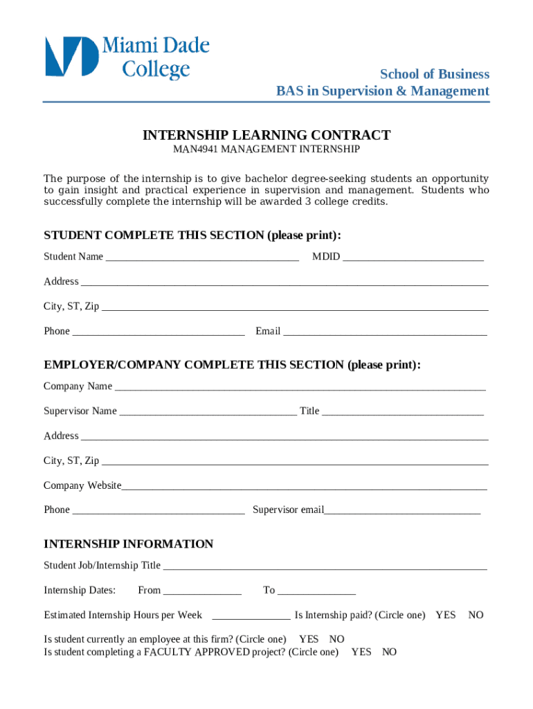 Bachelor of Applied Science (BAS) in Supervision and ... Doc Template ...