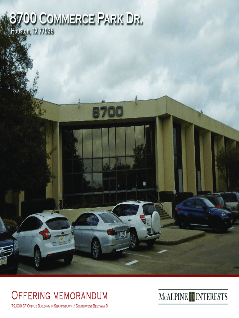 Fillable Online 79000 SF Office Building in Houston, TX ... Fax Email ...