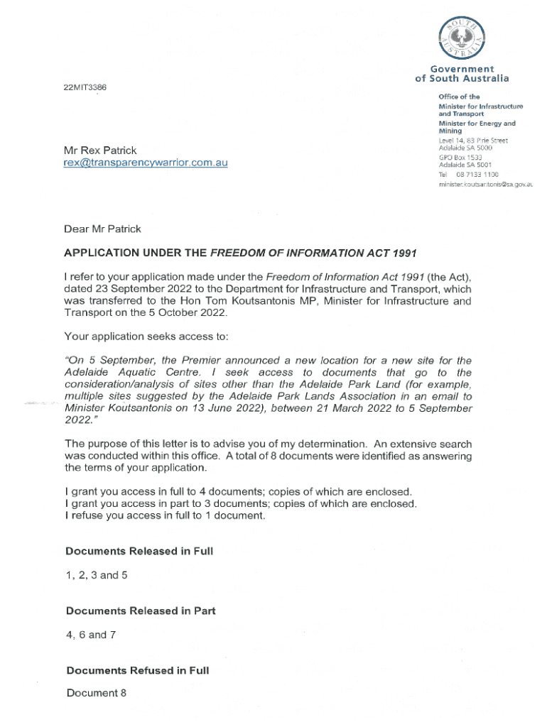 Fillable Online 22MIT3386-Determination-Letter. ... Fax Email Print ...