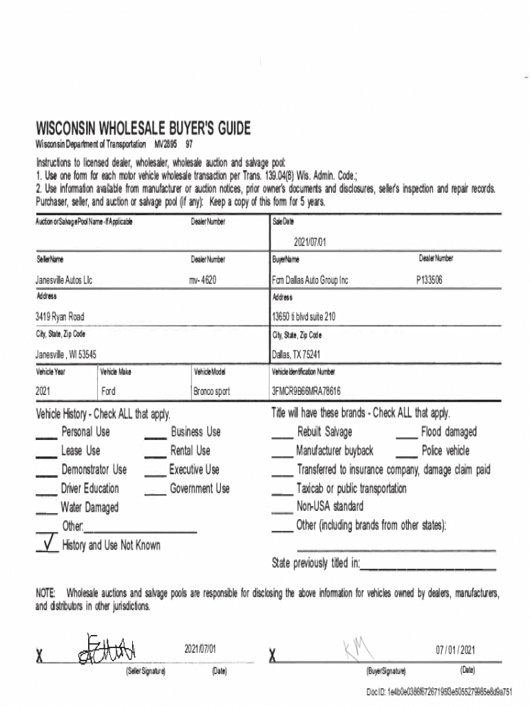 Fillable Online WISCONSIN WHOLESALE BUYER'S GUIDE Fax Email Print ...