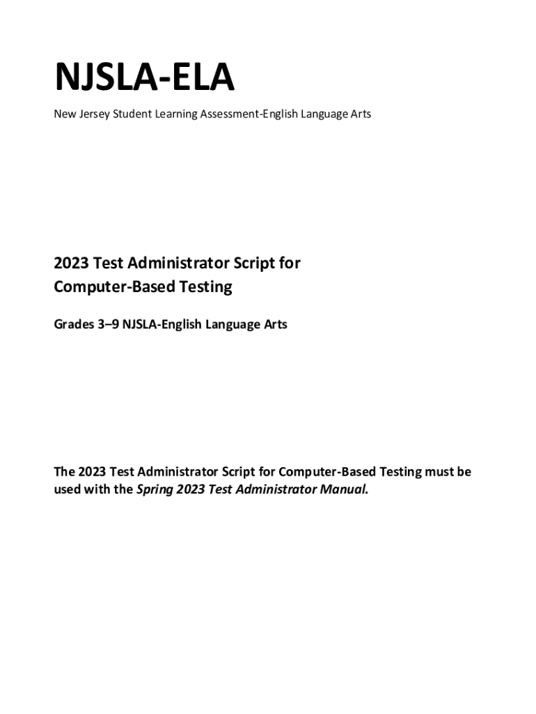 Fillable Online NJSLA ACCESSIBILITY FEATURES AND ... Fax Email Print ...