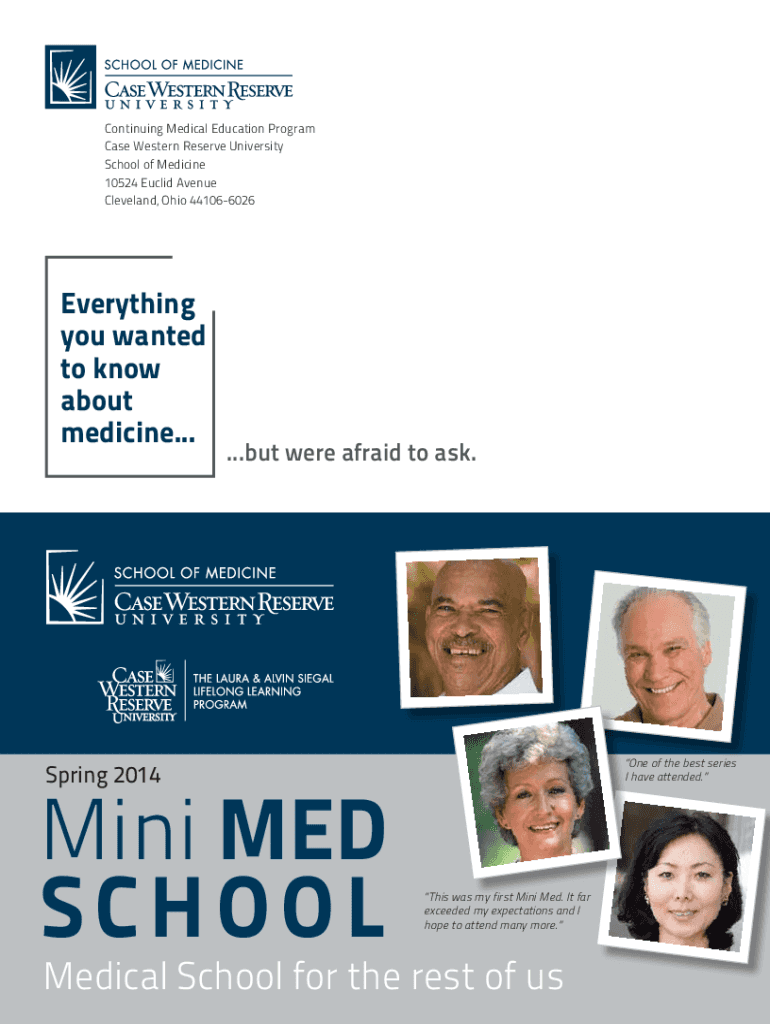 Fillable Online Fillable Online casemed case Mini MED SCHOOL Fax Email Print - pdfFiller