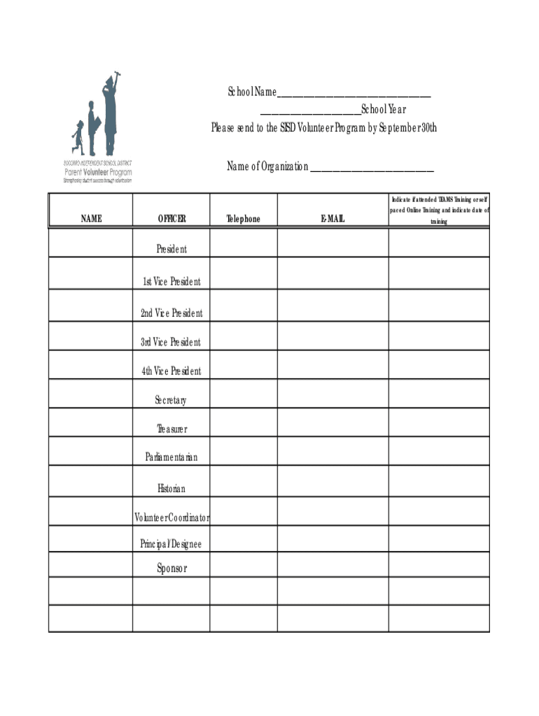 Fillable Online LIST OF OFFICERS Form.xlsx Fax Email Print - pdfFiller