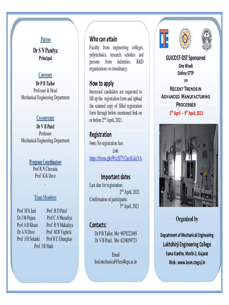 Fillable Online LE Morbi college is good for a Mechanical engineering ...
