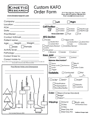 Fillable Online Custom Noodle Order Form Fax Email Print - pdfFiller