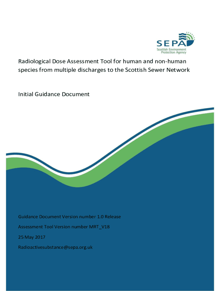 Fillable Online Radiological Dose Assessment Tool for human and non ...