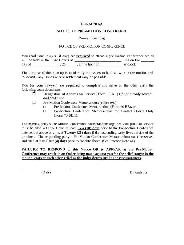 U.S. AttorneysPre-Trial Motions Doc Template | pdfFiller