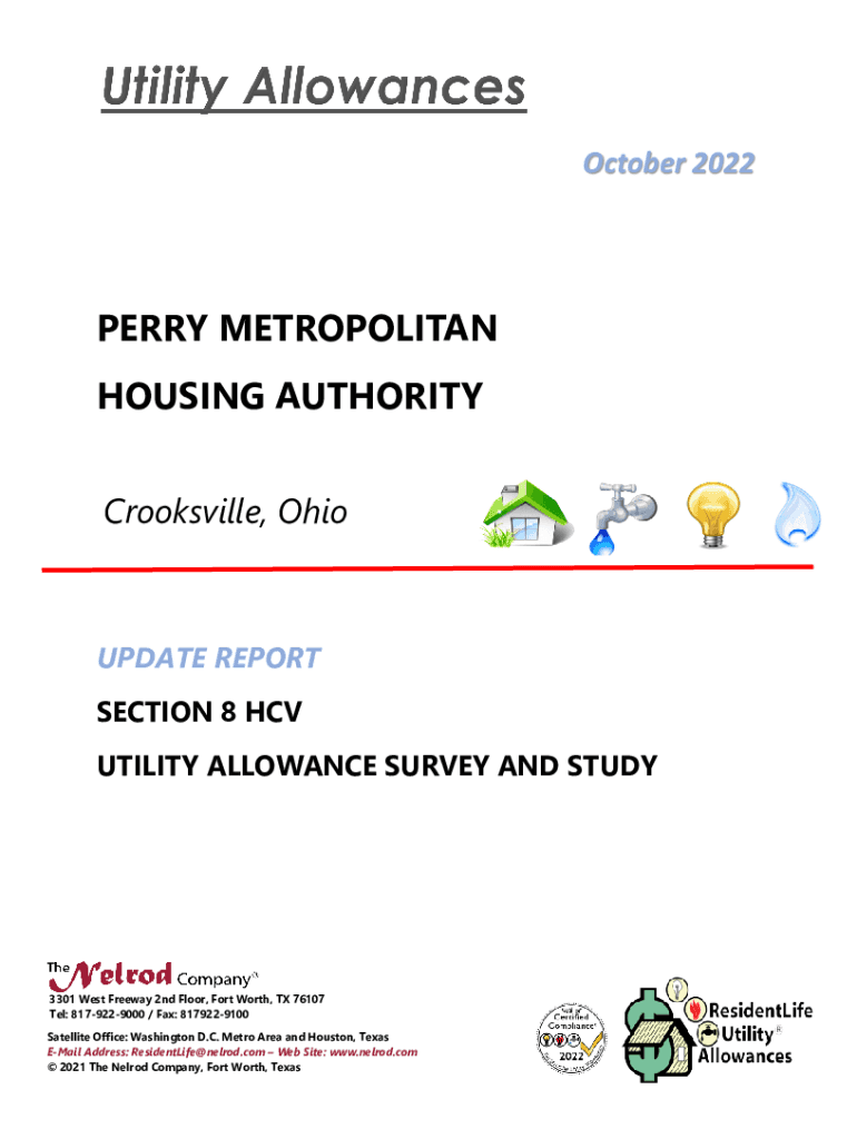 Fillable Online section 8 hcv utility allowance survey and study Fax ...