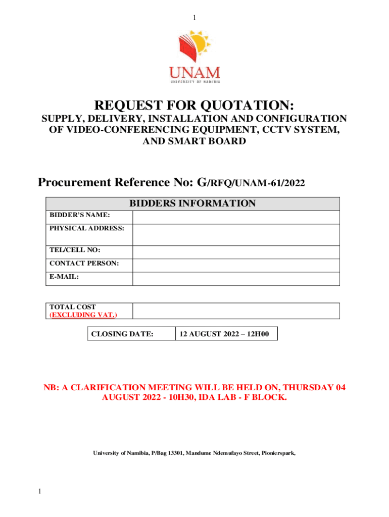 Fillable Online clarification request received and responses Fax Email ...