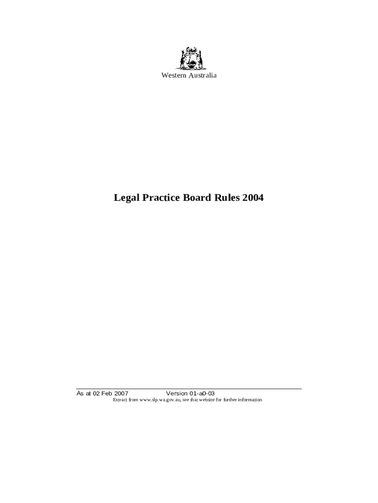 Annual report / Legal Practice Board of Western Australia Doc Template ...