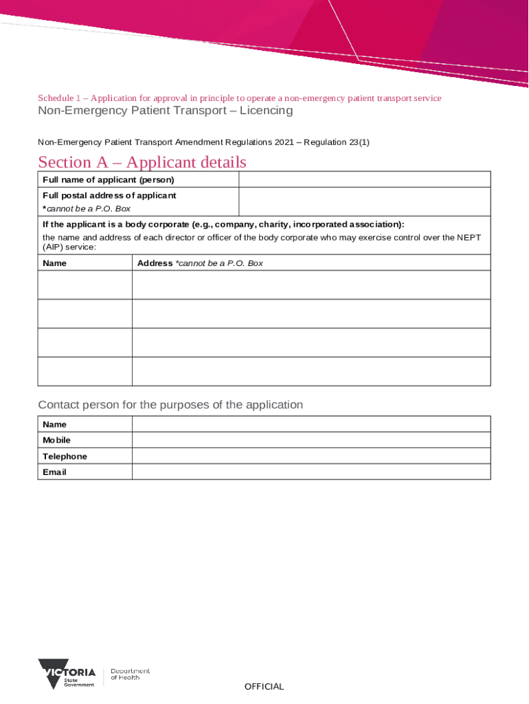 Schedule-1-Application-for-approval-in-principle-to-operate-a-NEPT ...