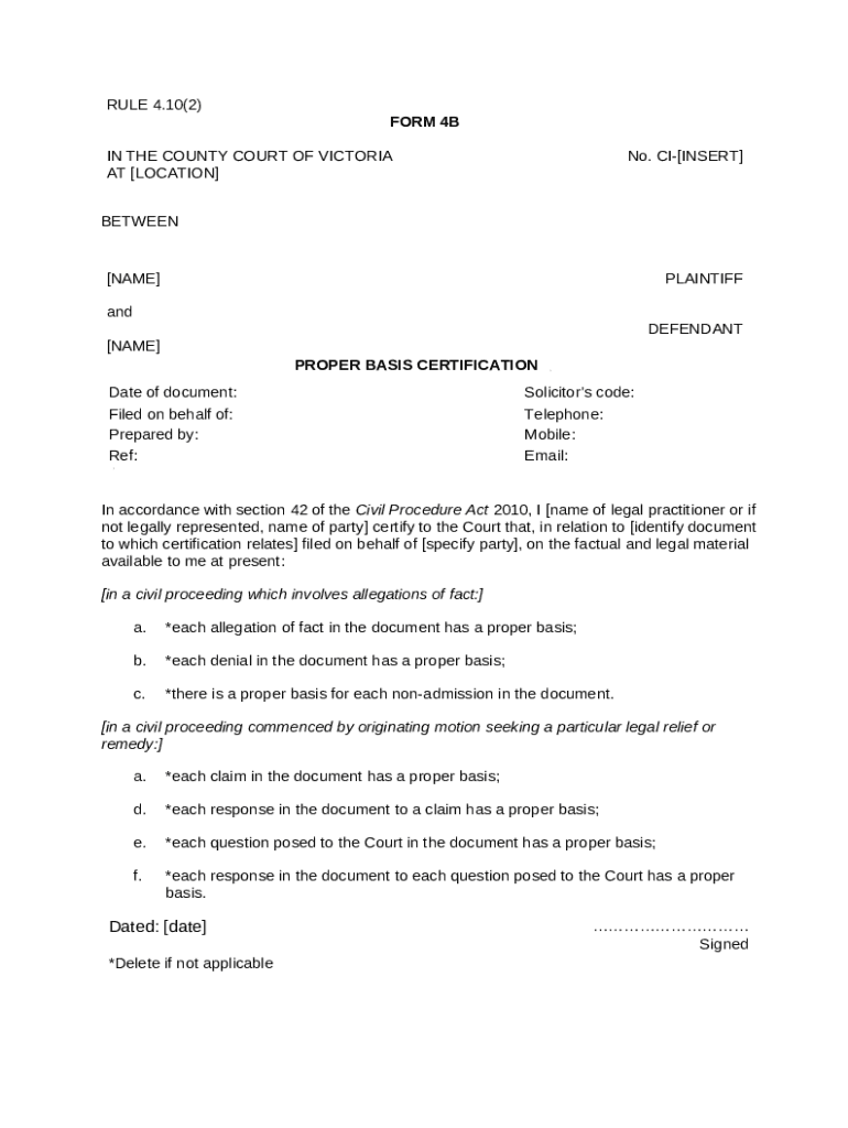 -4b-certificate-proper-basis.docx Doc Template | pdfFiller