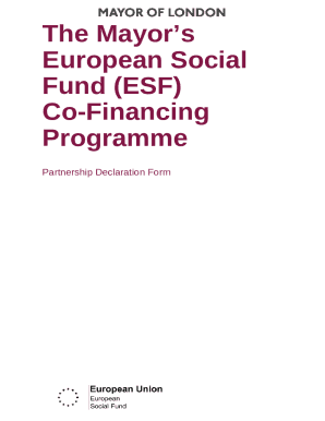 Partnership Declaration v2 - Greater London Authority Doc Template ...