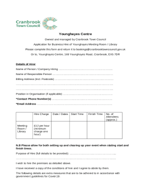 Younghayes Centre - Pinpoint Devon Doc Template | pdfFiller