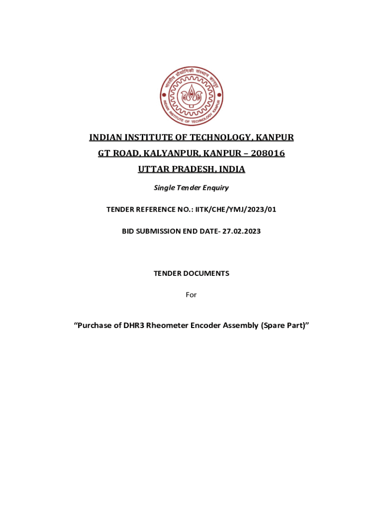 Fillable Online Purchase of DHR3 Rheometer Encoder Assembly (Spare Part ...