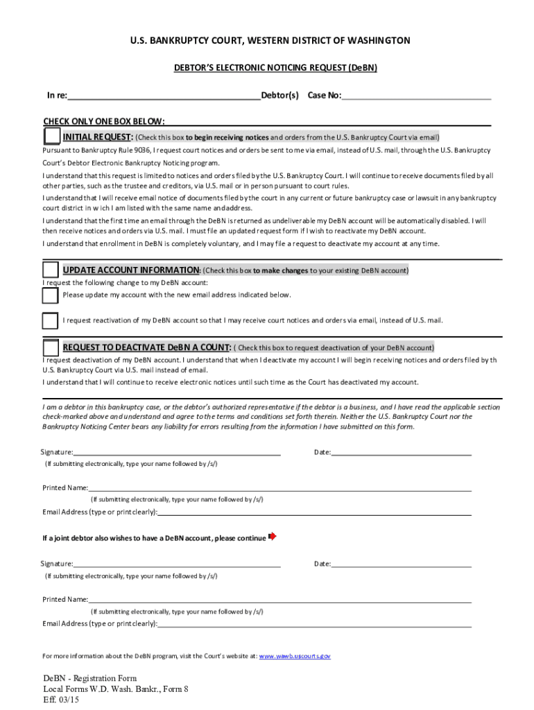 Fillable Online Ch 7 Bankruptcy Form Package 12.20 Fax Email Print ...
