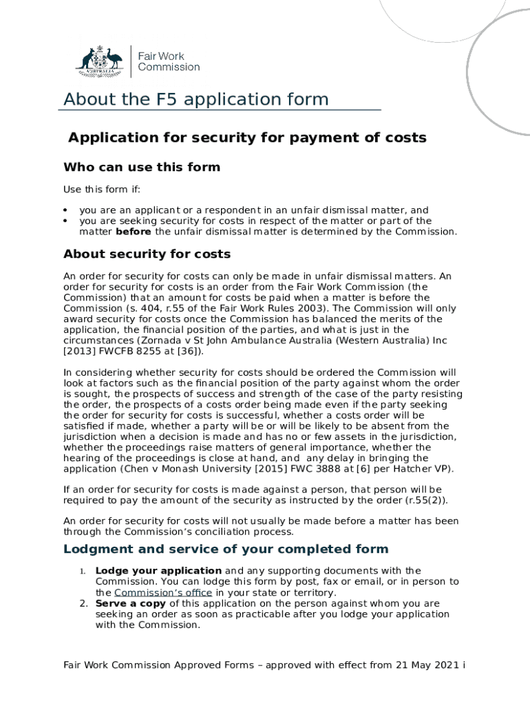 F59Application by an applicant for registration as ... Doc Template ...