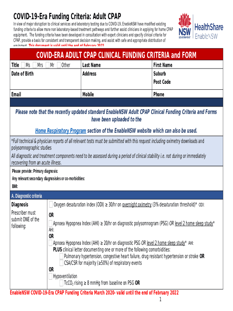 COVID-19-CPAP-Funding-Criteria-and- Doc Template | pdfFiller