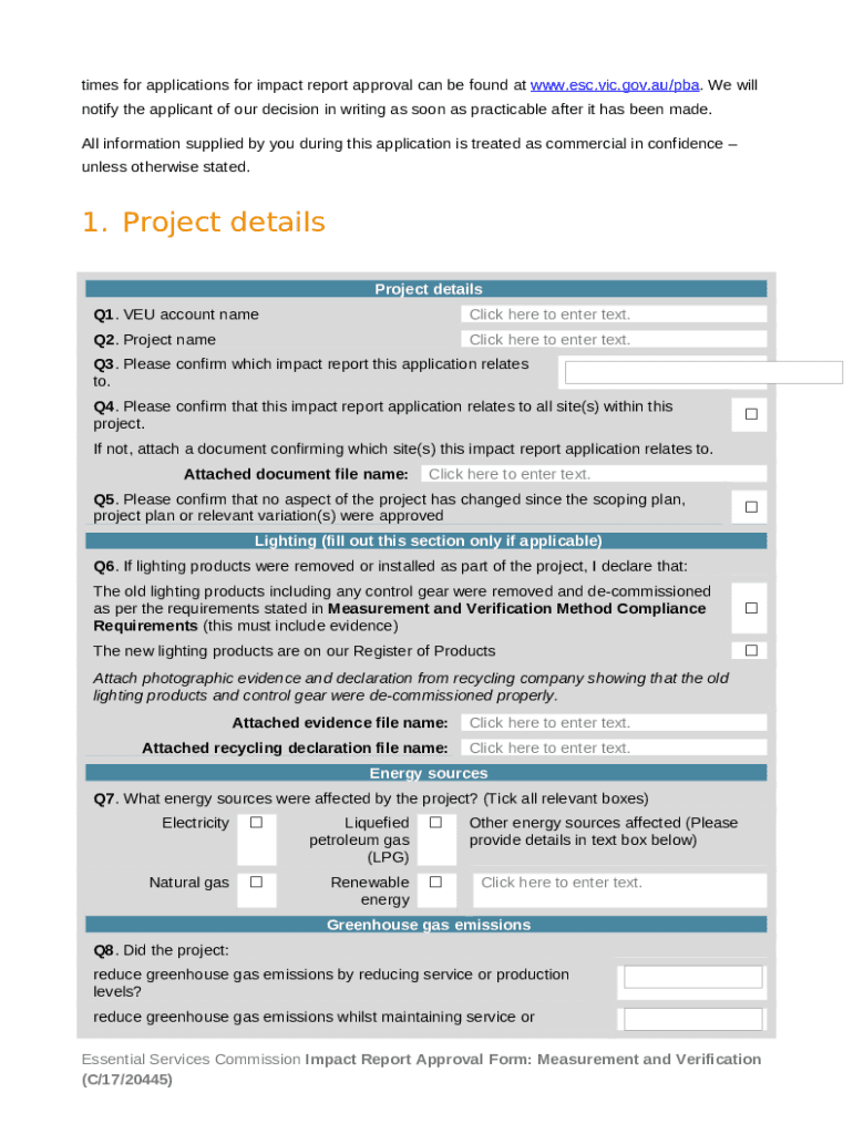 Impact Report Approval Doc Template | pdfFiller