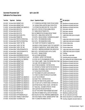 Fillable Online State Purchasing Card (P-card) Program Fax Email Print ...