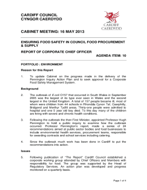 Fillable Online cardiff moderngov co Tenders, Commissioning and ...