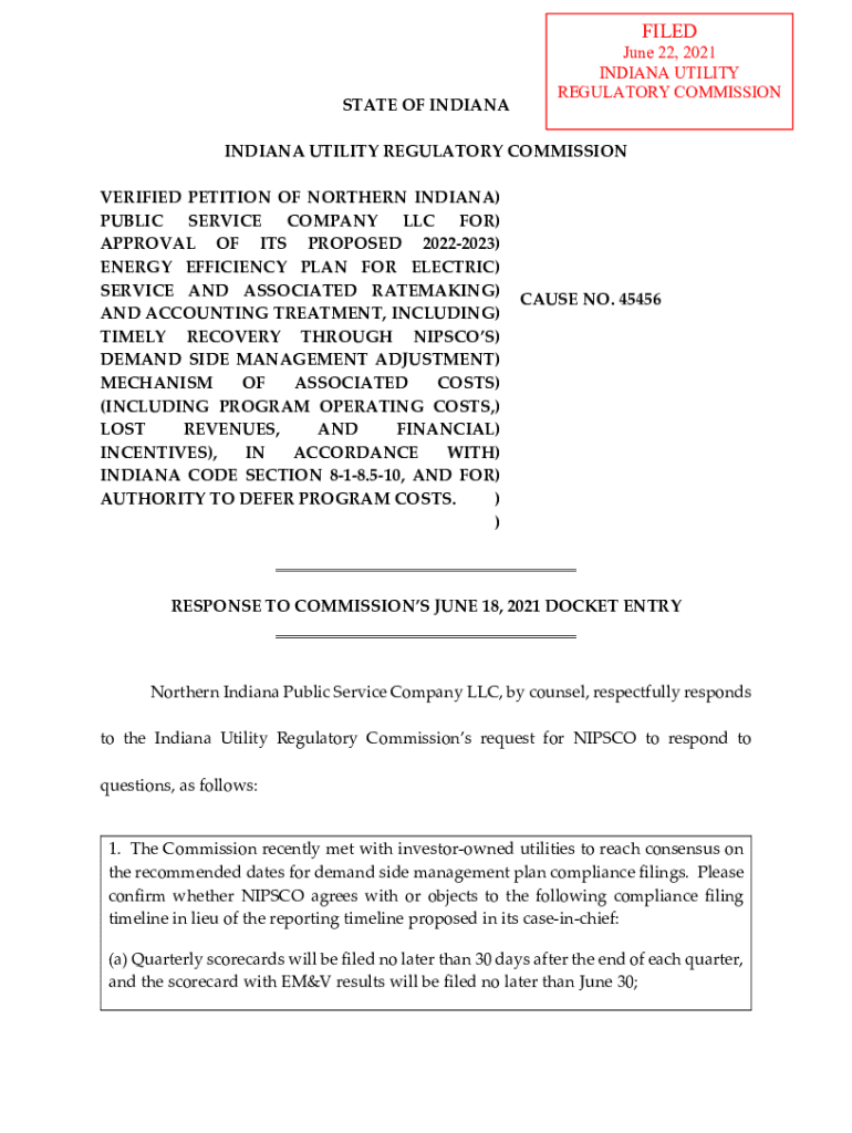 Fillable Online Newly approved NIPSCO electric rates take effect ...