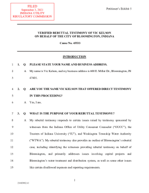 Fillable Online Vic Kelson - Rebuttal Testimony 2020 Rate Case(21683082 ...