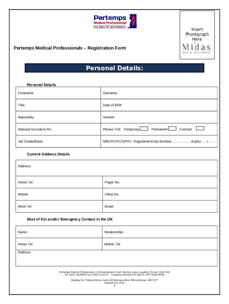 Pertemps Medical Professionals Jobs, Careers & Vacancies Doc Template ...