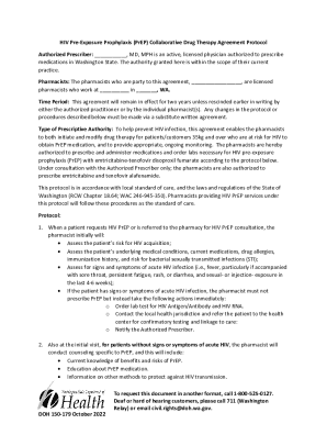 Fillable Online doh wa HIV Pre-Exposure Prophylaxis Collaborative Drug ...