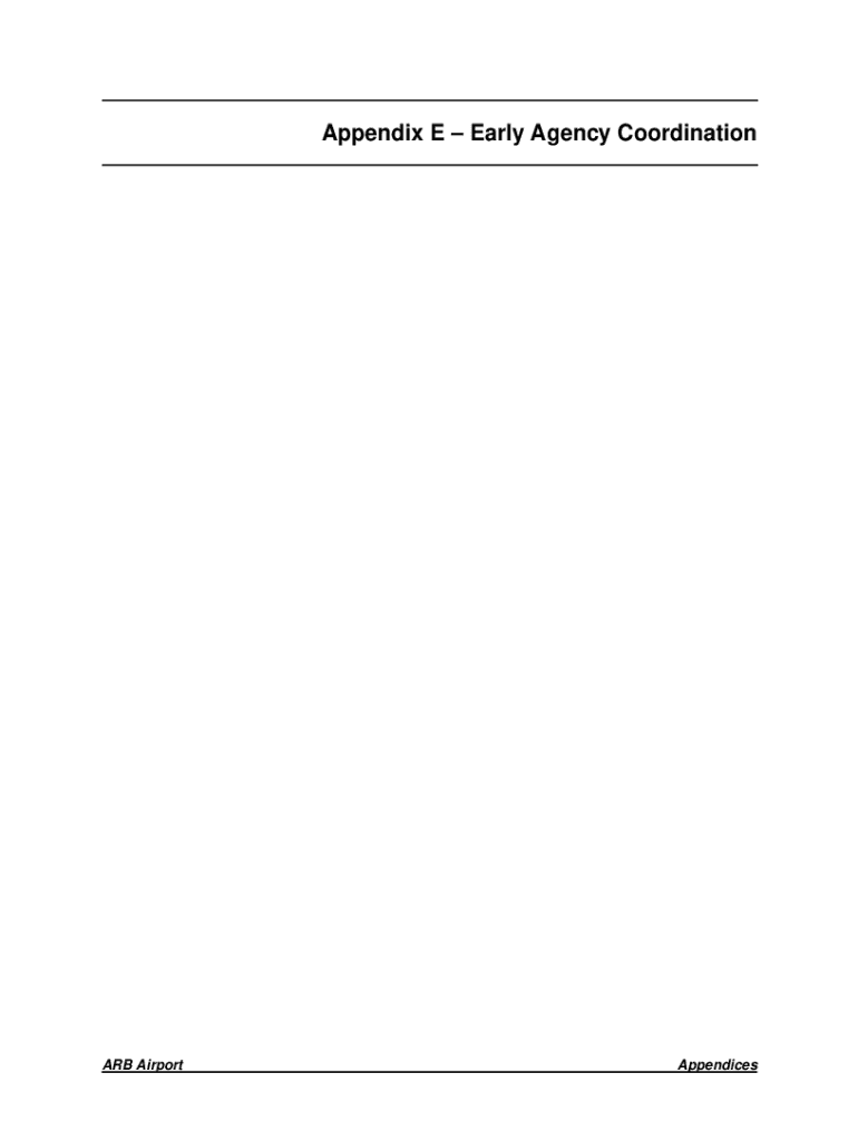 Fillable Online Early Coordination With Indian Tribes During Pre- ... Fax Email Print - pdfFiller