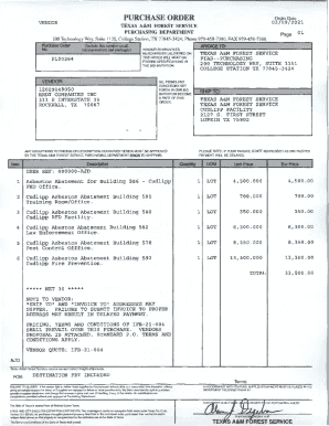 Fillable Online Revised Purchase Order Sales Tax Exemption ... Fax ...