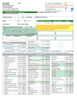Fillable Online OSF Healthcare System - 1306 N Berkeley Ave Fax Email ...