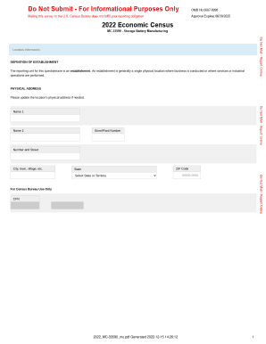 Fillable Online bhs econ census Form MA-10000-MU Annual Survey of ...