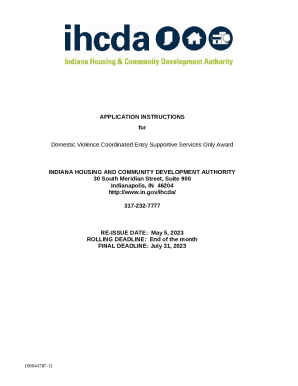 Indiana Housing First Program - Administration Manual Doc Template ...
