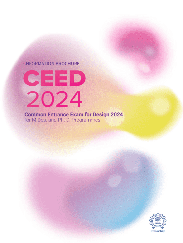 Fillable Online CEED 2024: Registration (OUT), Syllabus REVISED, Exam ...