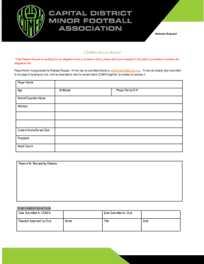 Fillable Online 2023 policy - release request form.docx Fax Email Print ...