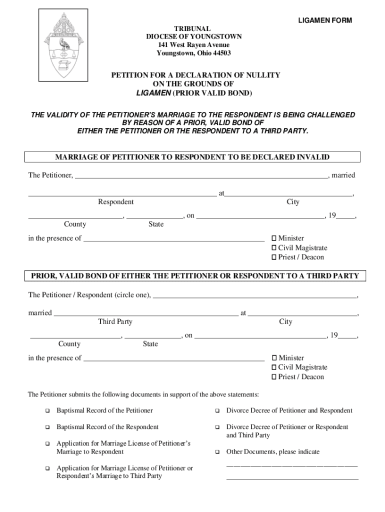 Fillable Online the validity of the petitioner's marriage to the respondent ... Fax Email Print ...