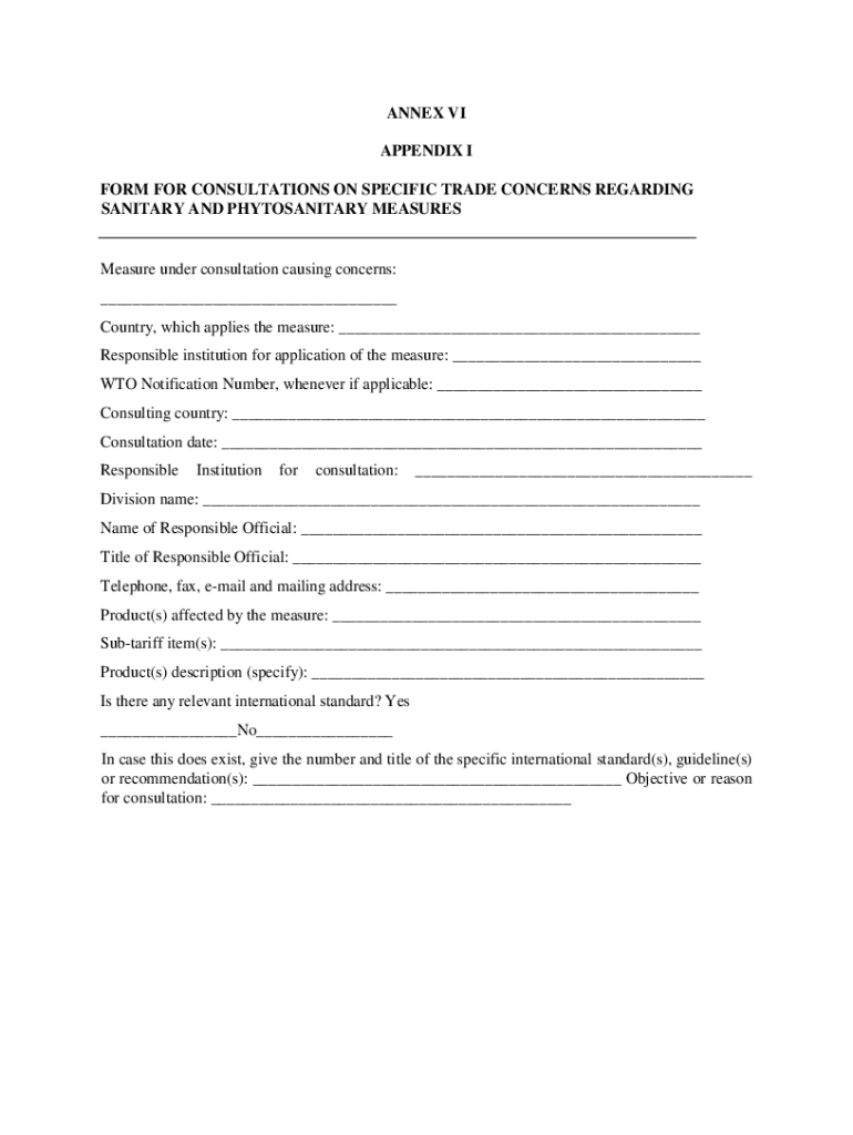 Fillable Online Australia-India ECTA Chapter 6 Sanitary and Phytosanitary ... Fax Email Print ...