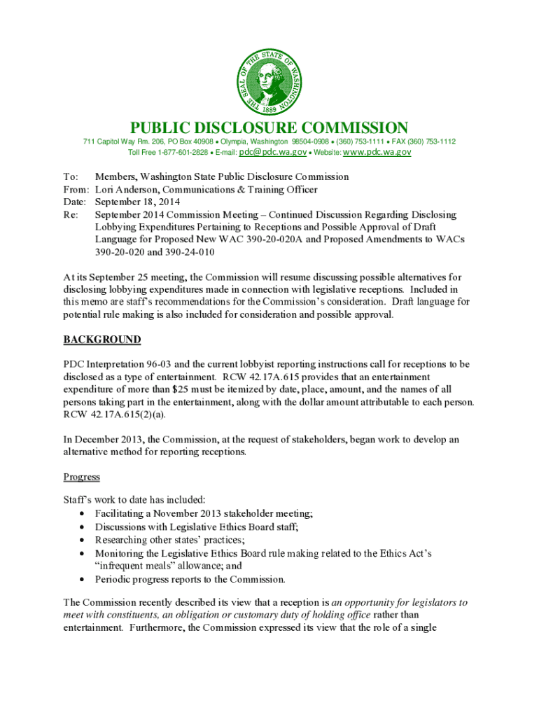 Fillable Online Lori Anderson, Communications & Training Officer Fax ...