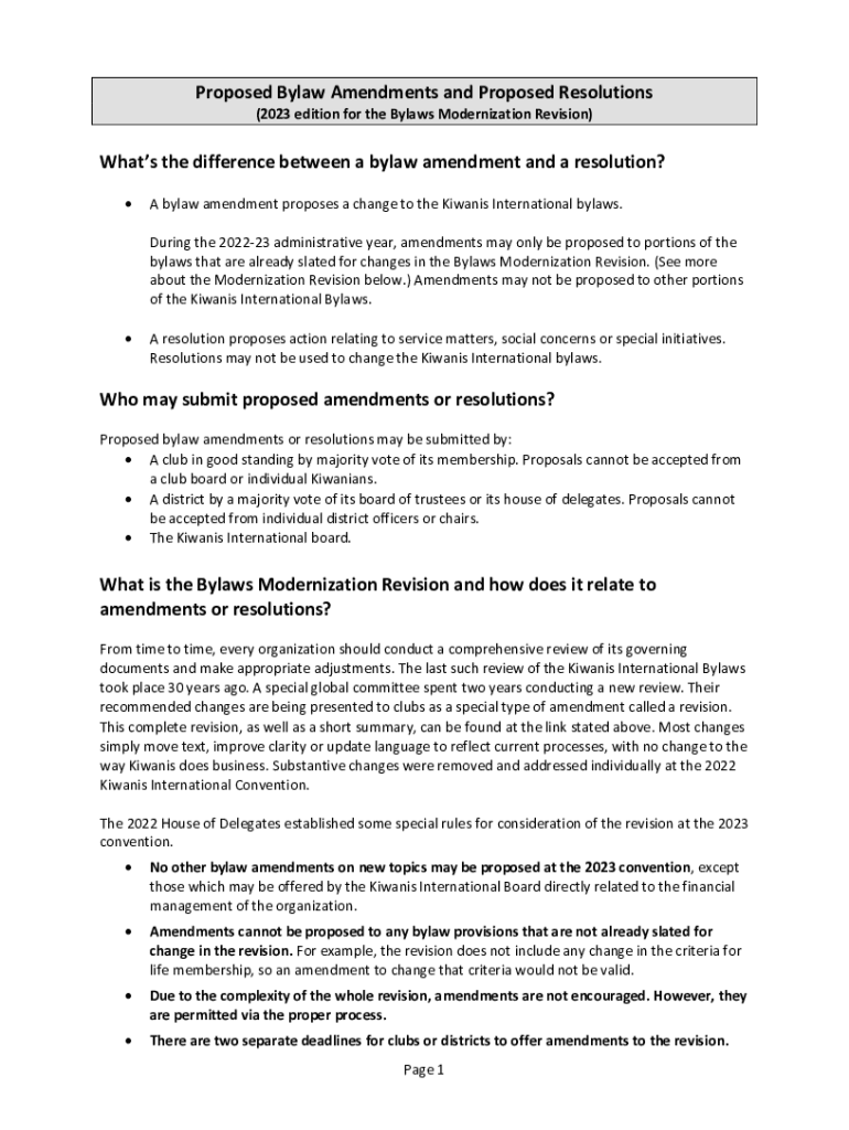Fillable Online Writing Motions for Convention: A Guide for BCNU ...