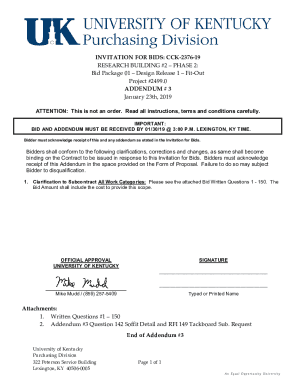 Fillable Online Bid invitations and procurement Fax Email Print - pdfFiller