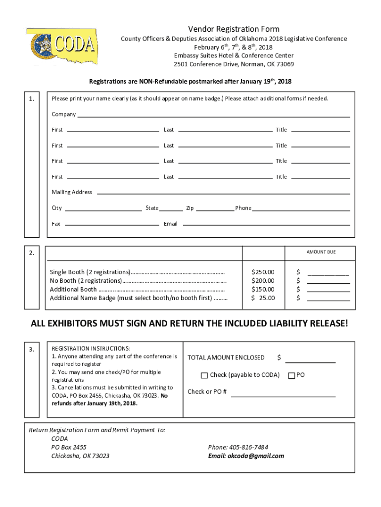 Fillable Online Vendor Registration & W9 Form Fax Email Print - pdfFiller